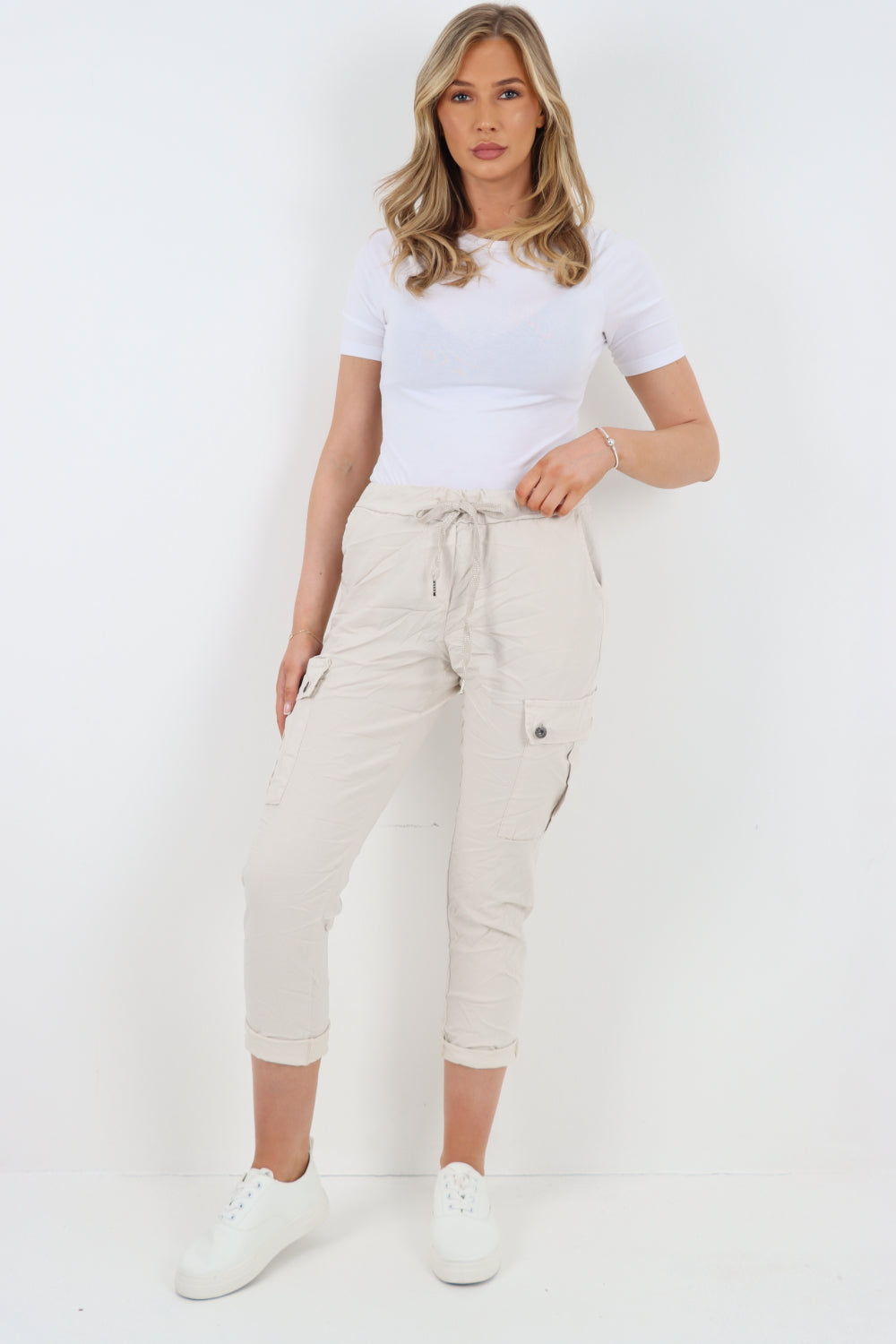 Italian Cargo Magic Trousers – Miss Bold Wholesale